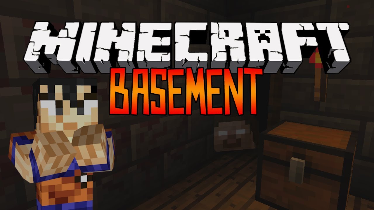 Minecraft - UCIECZKA Z NAWIEDZONEJ PIWNICY - Basement Horror Map - YouTube