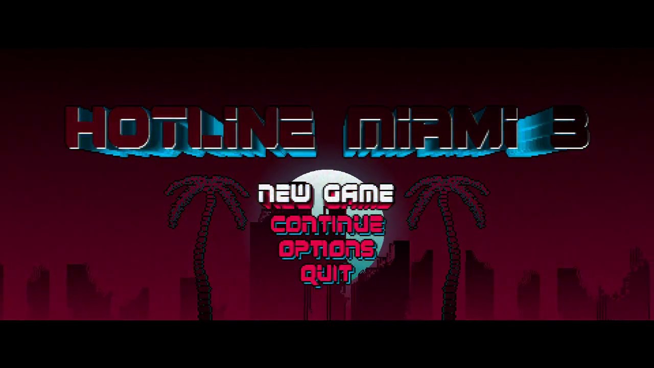 Главное меню Hotline Miami 3 - YouTube