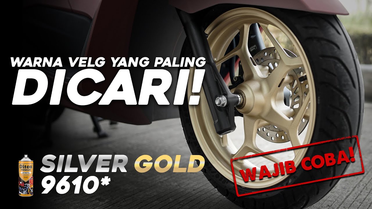 LAUNCHING WARNA VELG PALING DICARI! NEW COLOR - SILVER GOLD 9610* BY ...