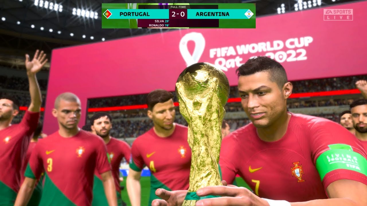 FIFA 23 - BRAZIL VS PORTUGAL ! FIFA WORLD CUP FINAL 2022 QATAR ! FIFA ...
