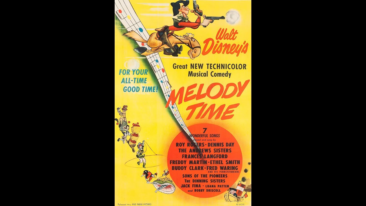 Opening to Melody Time (1948) 1998 VHS - YouTube