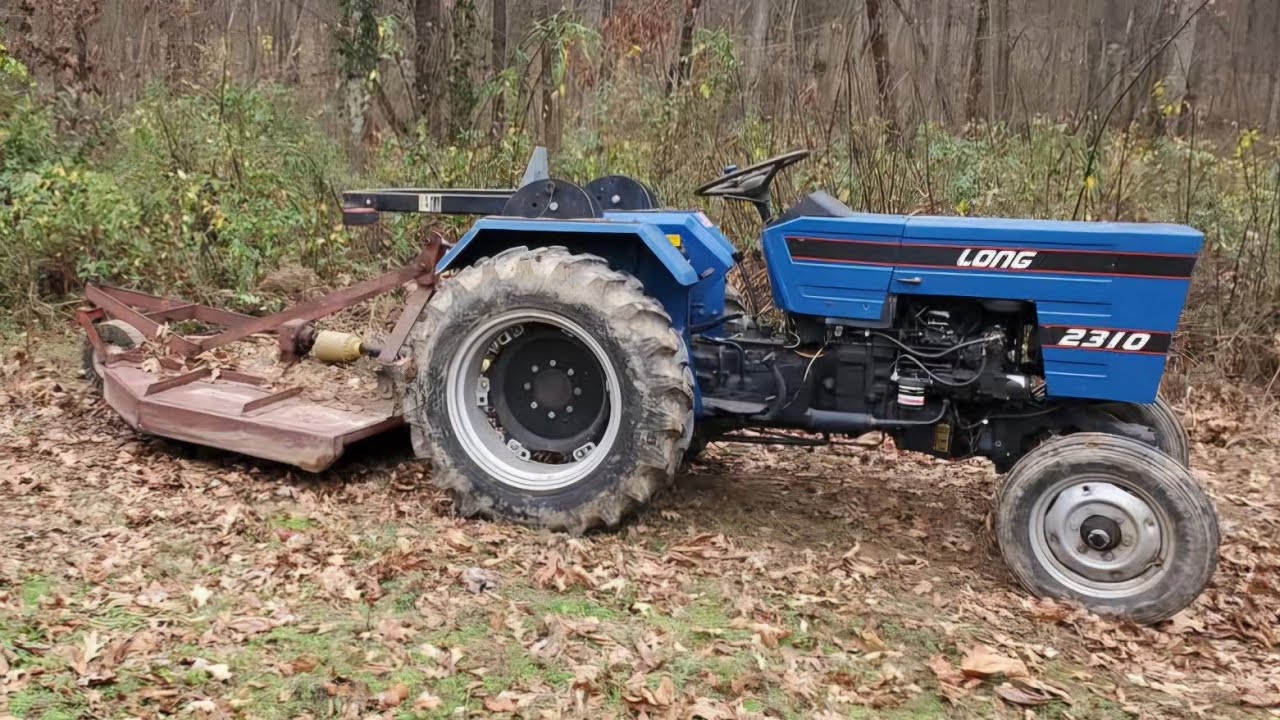Tractor Maintenance: Long 2310 oil change - YouTube
