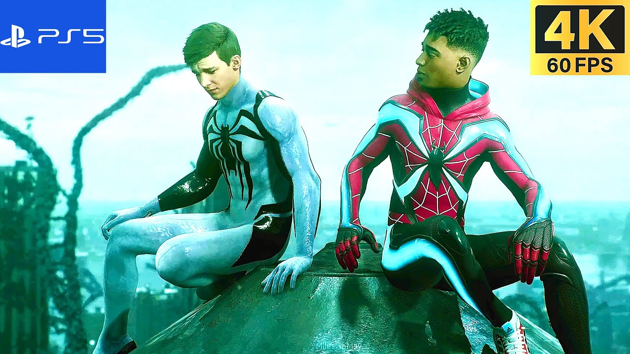 Marvel’s Spider-Man 2 Peter Accepts Miles As The Main Spiderman | - YouTube