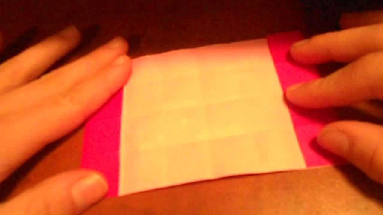 How to make an origami twisted tower part 1 of 2 - YouTube