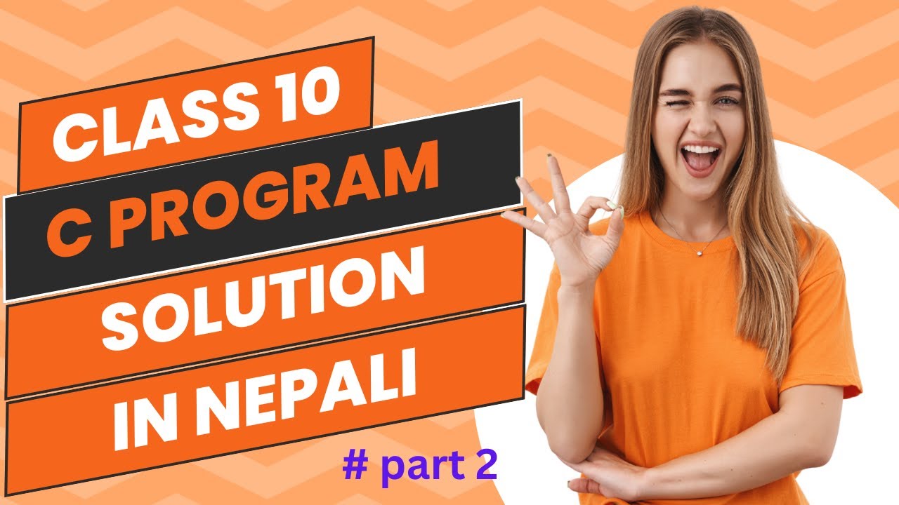 Class 10 C Program Question Solution Part 2 Programming Videos 0554