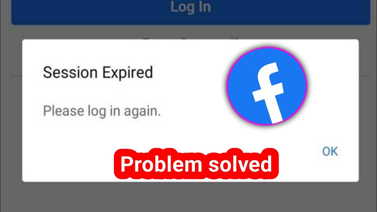 How To Fix Facebook Session Expired 2024 || Facebook session expired ...
