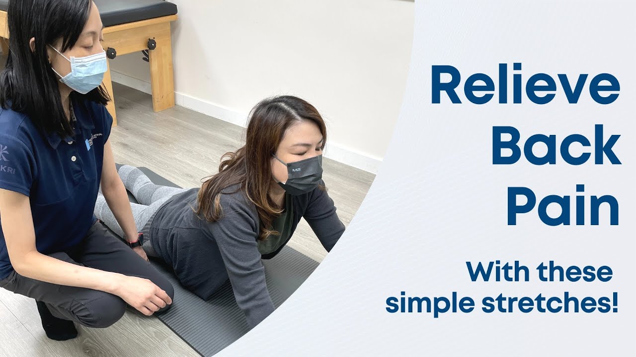 Relieve Back Pain With These Stretches - YouTube