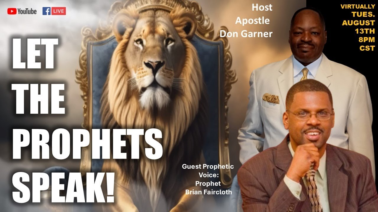 ***SPECIAL EDITION*** LIVE PROPHETIC MINISTRY - "LET THE PROPHETS SPEAK ...