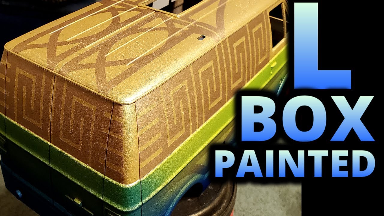 Tamiya LunchBox is PAINTED..!!! ALMOST FINISHED..!!! - YouTube