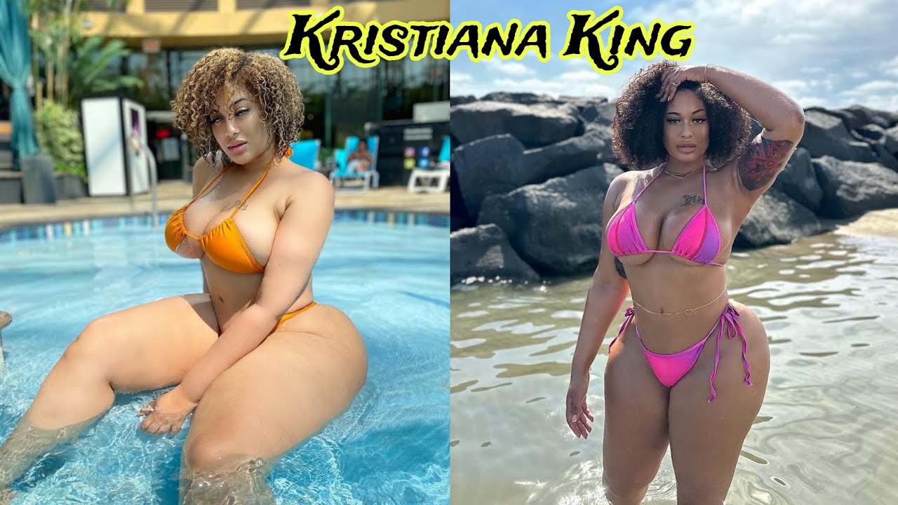 Kristiana King 🇺🇸 - Bio & Facts....American Curvy Model - YouTube