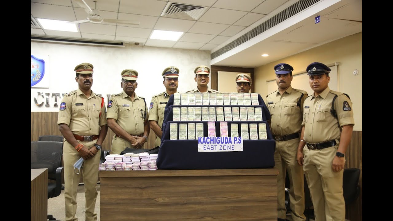 KACHIGUDA POLICE NABBED 4 GOLD CHEATERS /M.RAMESH IPS JT.CP. EAST ZONE ...