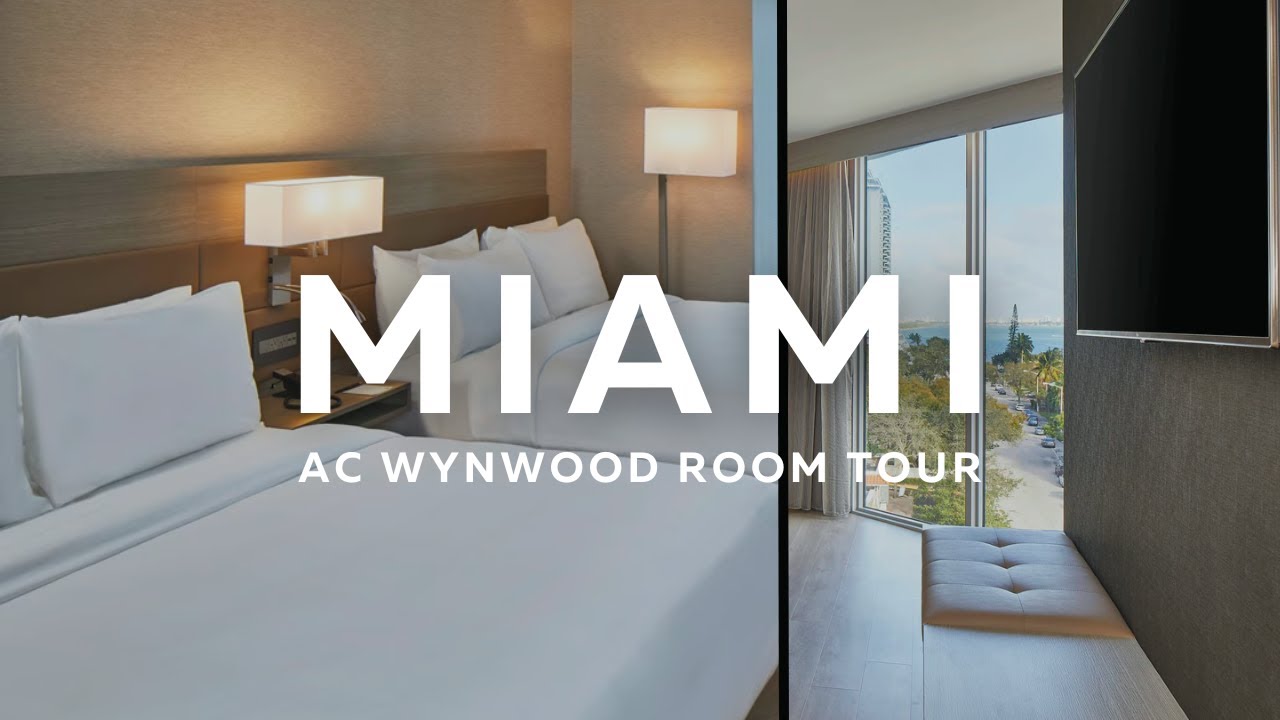AC HOTEL MIAMI WYNWOOD ROOM TOUR - YouTube
