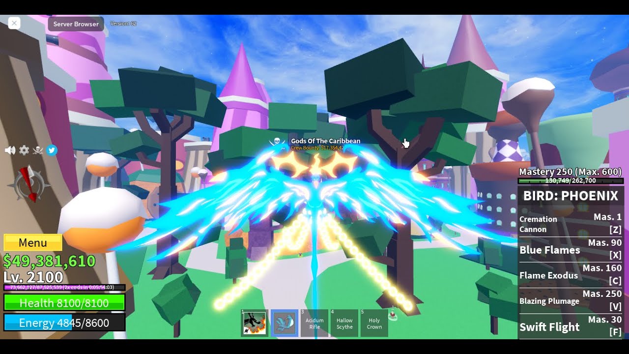 Blox Fruit Phoenix Full Awakened! - YouTube