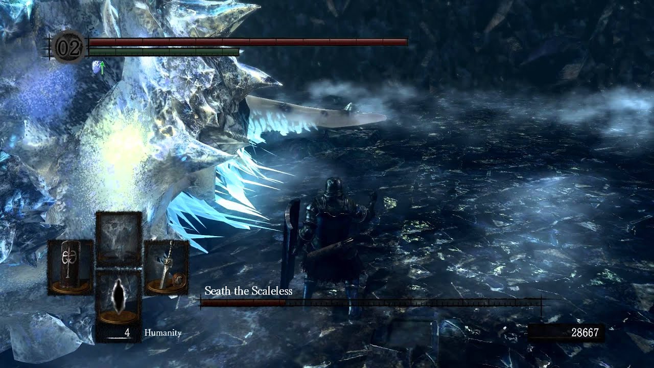 Dark Souls - Seath The Scaleless Boss - Radeon HD 7870 l FX 4100 l ...