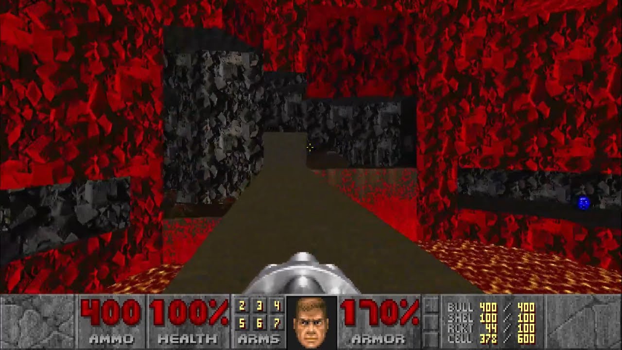 Doom Zero (Ultra-Violence Plus 100%) - Map 12: Underland - YouTube