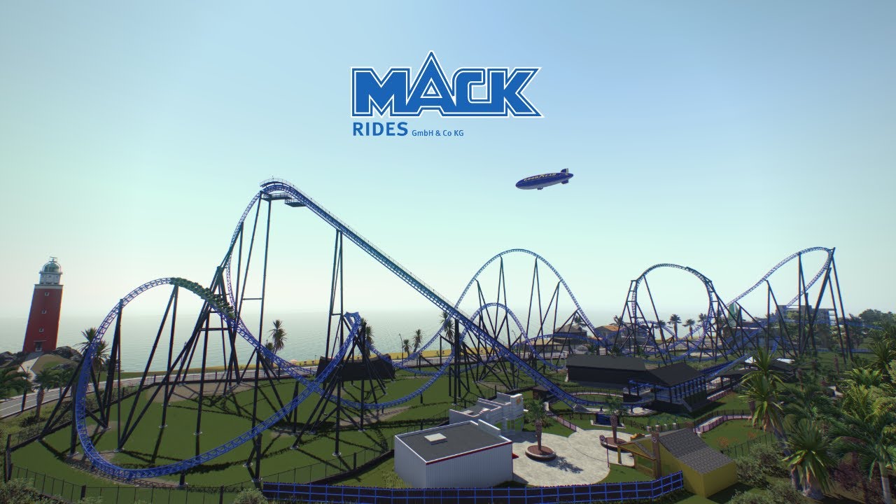 Hydra | Mack Rides Mega Coaster | NoLimits2 - YouTube