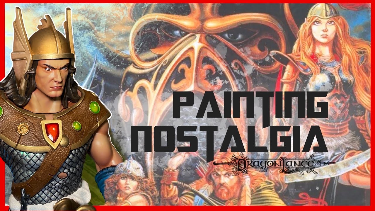 Painting Caramon Majere from Dragonlance 3d Print | Groundeffected.com ...