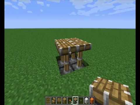 Minecraft - Table Avec Pistons - YouTube
