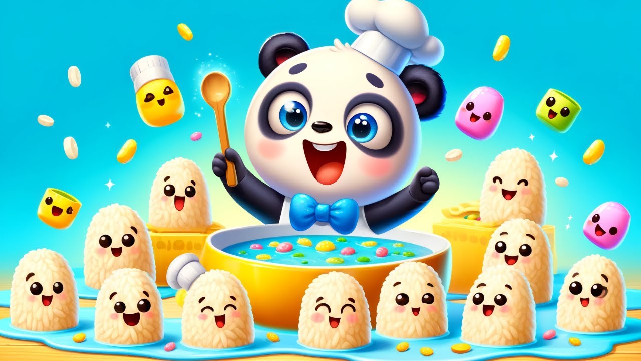Magic Kitchen - Rice | Babybus Games | Little Panda Game | Episode 3 ...