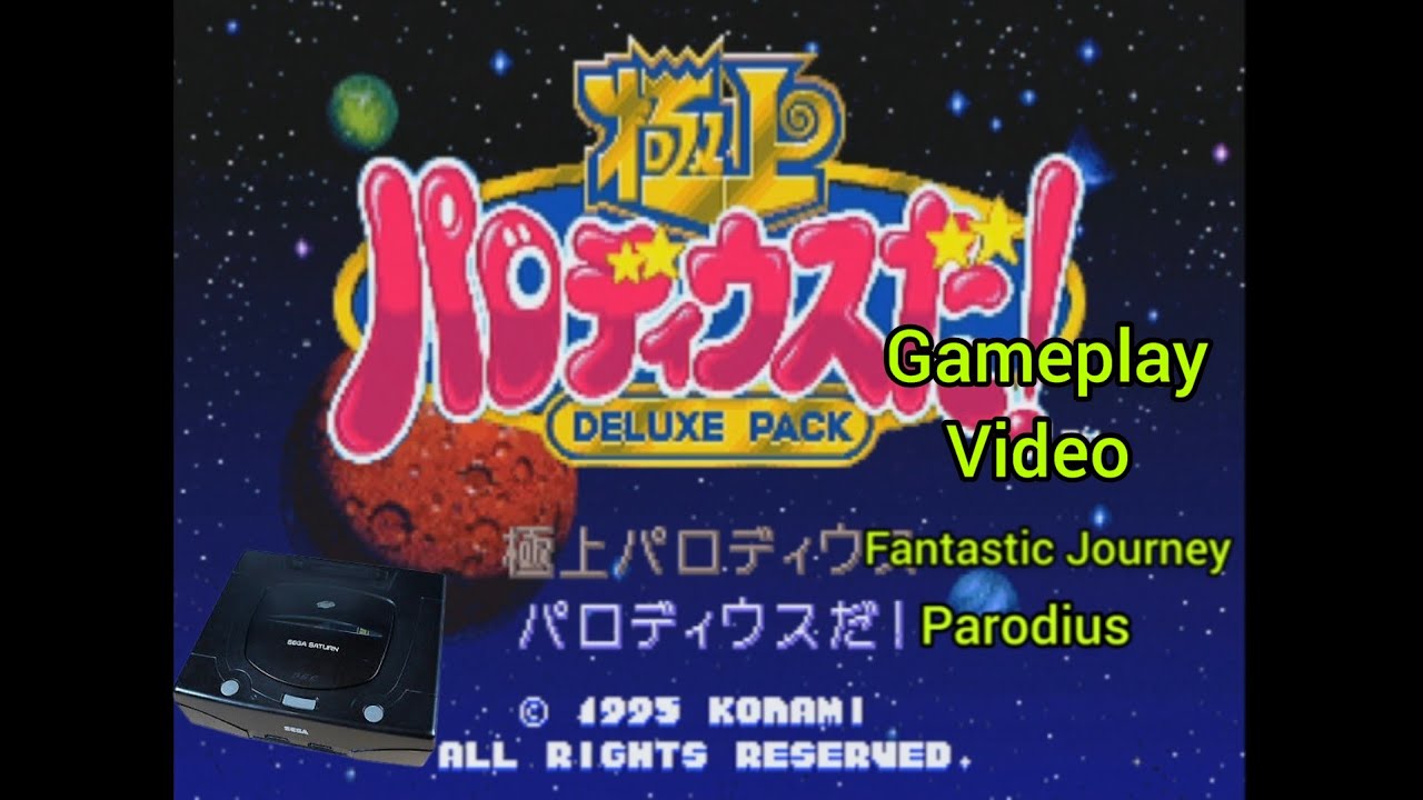 Parodius Da! Deluxe Pack for Sega Saturn Gameplay - YouTube
