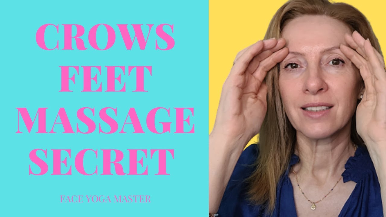 How to Reduce and Rid Crows Feet - YouTube