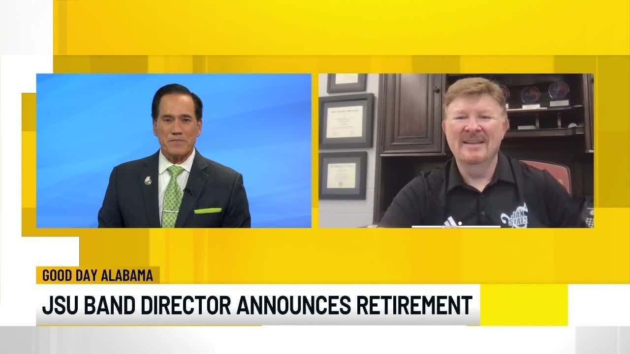 JSU band director talks retirement after 32 years - YouTube