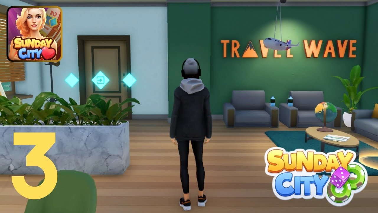 Sunday City: Sim Life Gameplay - Travel Wave Opened For Business ...