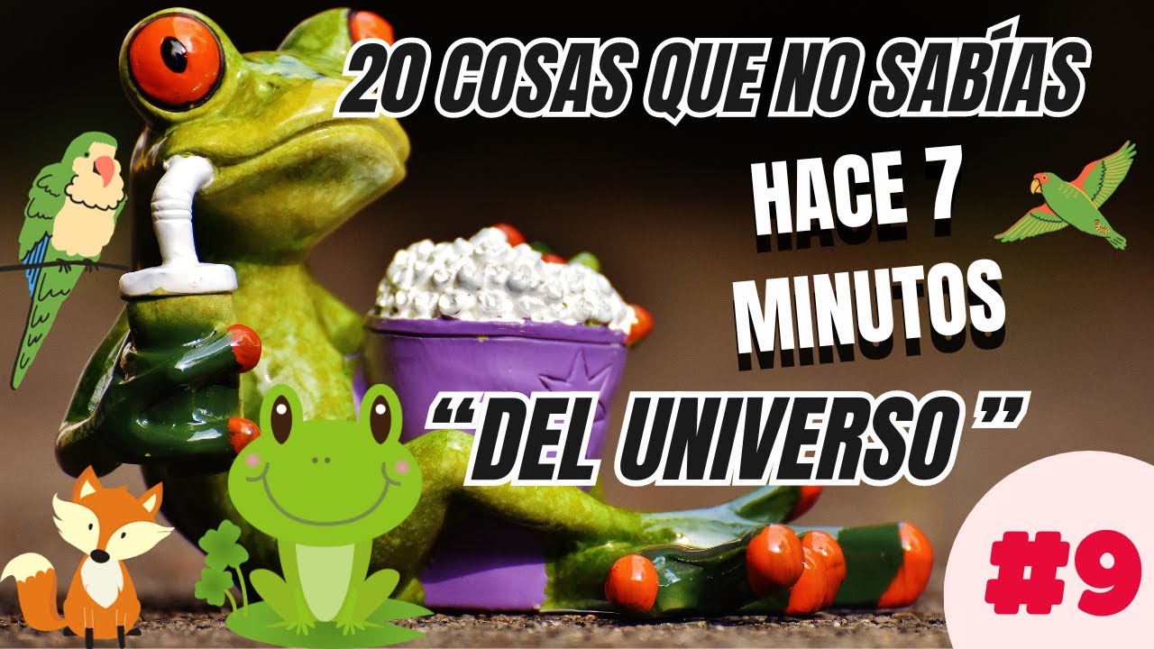 😮20 COSAS QUE NO SABIAS Curiosidades del universo HACE 7 MINUTOS🫵 - YouTube
