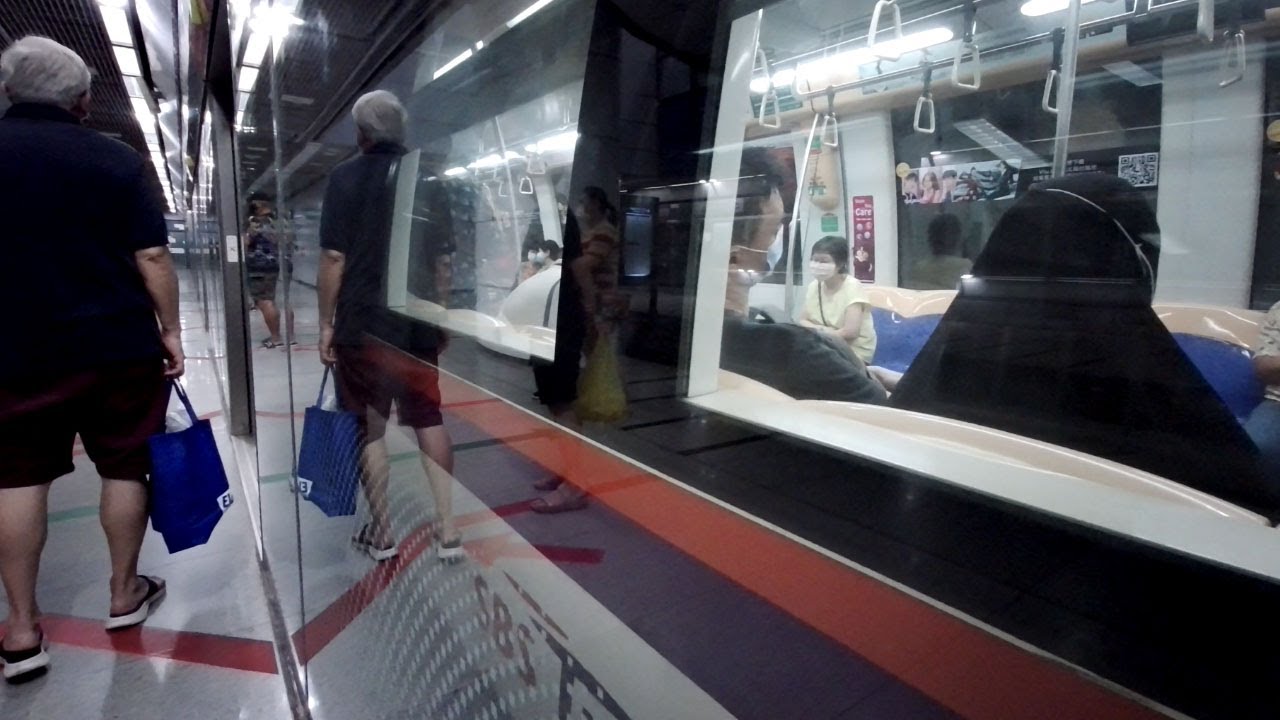 Singapore MRT ride from Potong Pasir to Rochor train station - YouTube