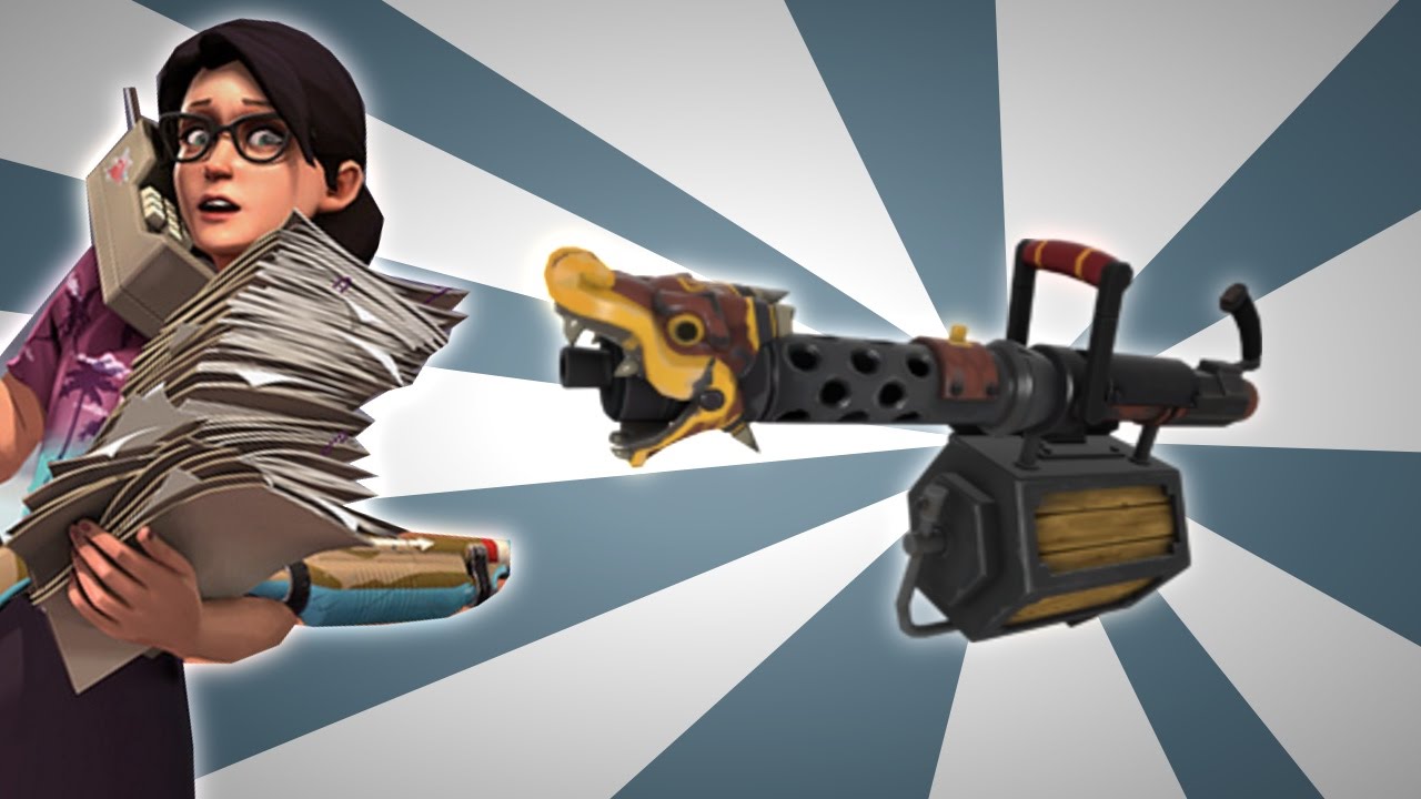 TF2 - Custom Contract: The Dragon Heavy - YouTube