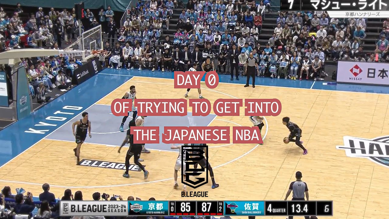 DAY 0 of trying to get into the Japanese NBA... - YouTube