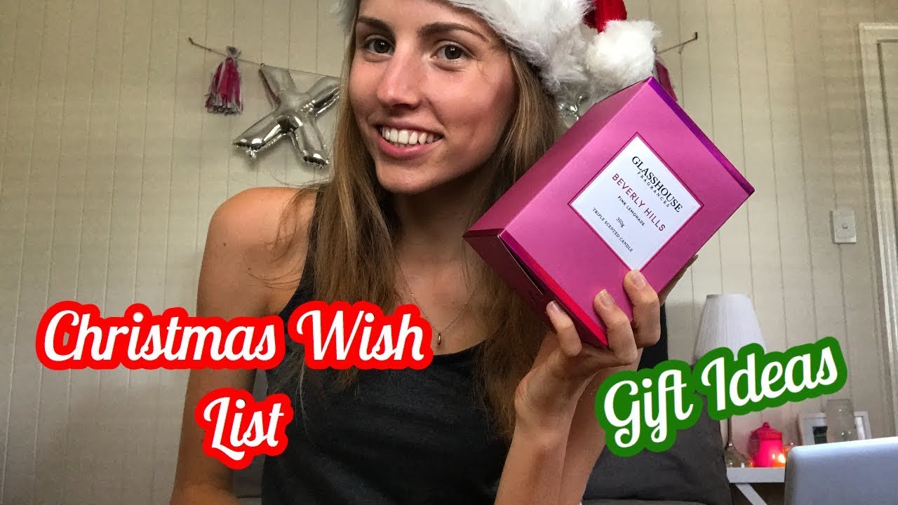 Vlogmas Christmas Wish List And T Ideas Youtube