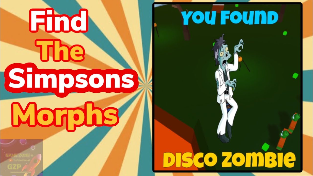 How to find “Disco Zombie” Morph in Find the Simpsons Game. #roblox ...