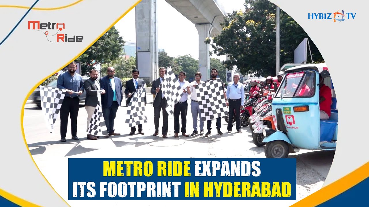 MetroRide Launches Its Electric 2 Wheeler Services In Hyderabad | Hybiz ...