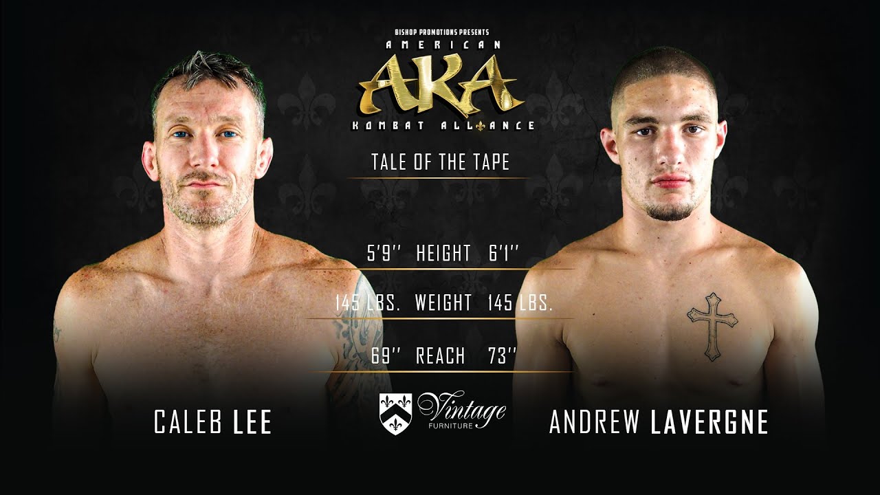AKA 37 Bout 3 Andrew Lavergne vs Caleb Lee - YouTube