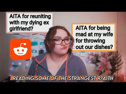 Reading some of the STRANGEST AITH posts - YouTube