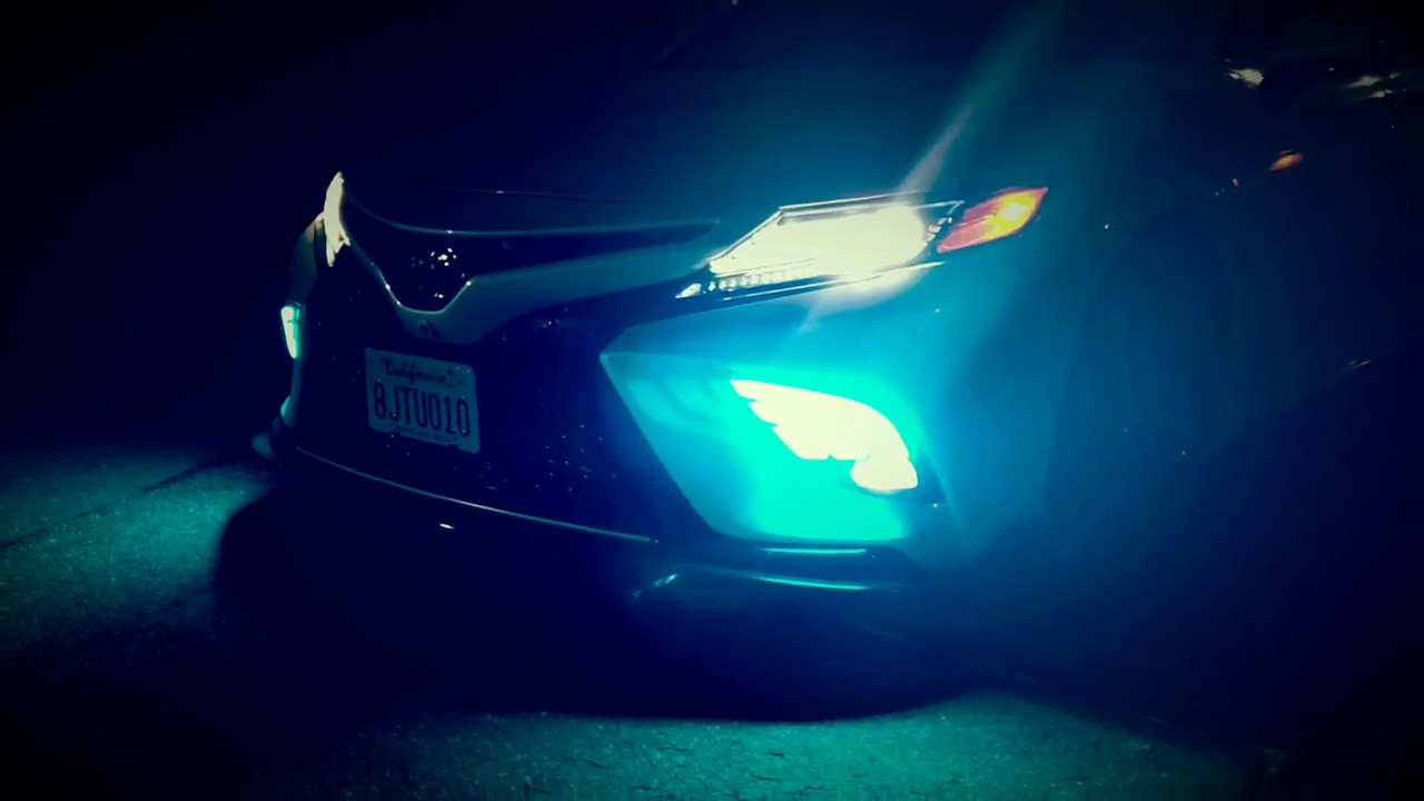 2019 Camry XSE DLR Night Lighting - YouTube