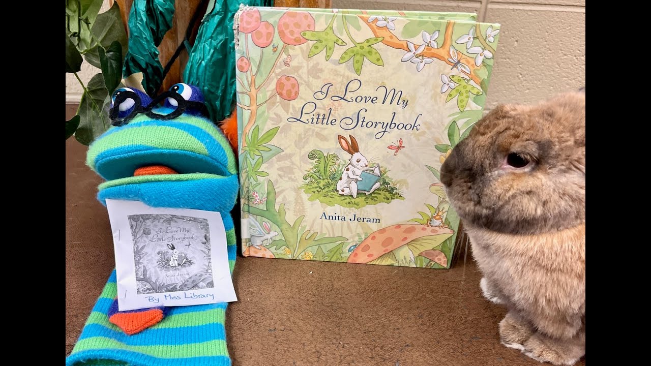 I LOVE MY LITTLE STORYBOOK by Anita Jeram - YouTube
