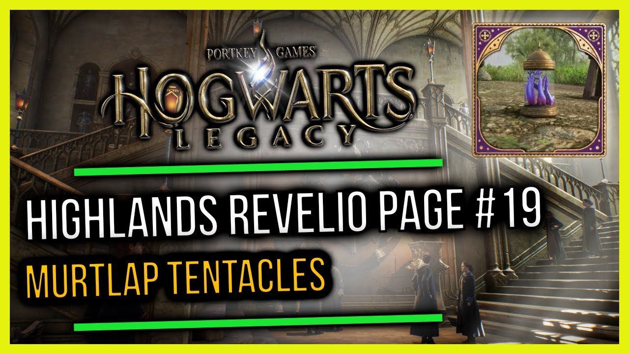 Highlands Field Guide Revelio Pages #19 Murtlap Tentacles - YouTube