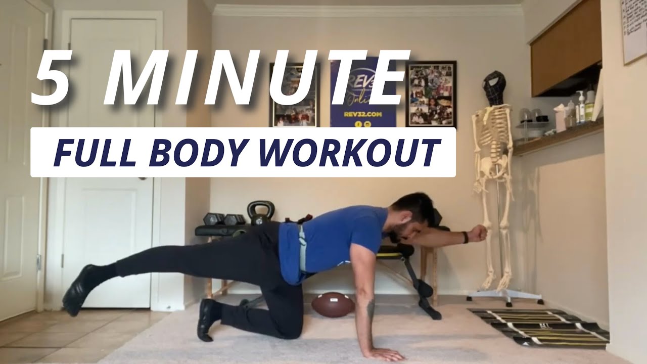 5 Minute Full Body Workout - YouTube
