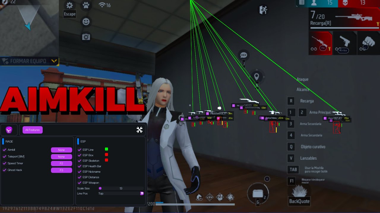 FREE FIRE MAX 💻 AIMKILL🎯 UP PLAYER 🤖UPDATE | 100% RANK WORK Free Fire Max 100% ANTIBAN - YouTube