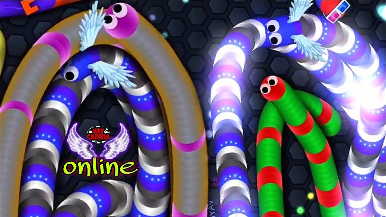 Slither.io Highscore Gameplay VAYCANINA | 28,831 Pro Slitherio - YouTube