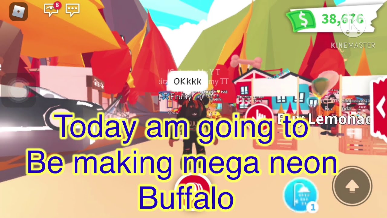Today am going to Be making mega neon Buffalo - YouTube