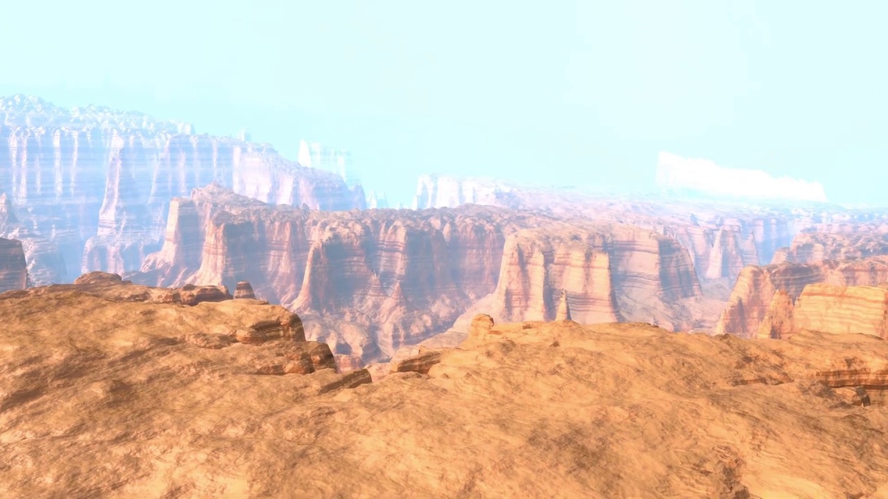3D Canyon Animation - YouTube