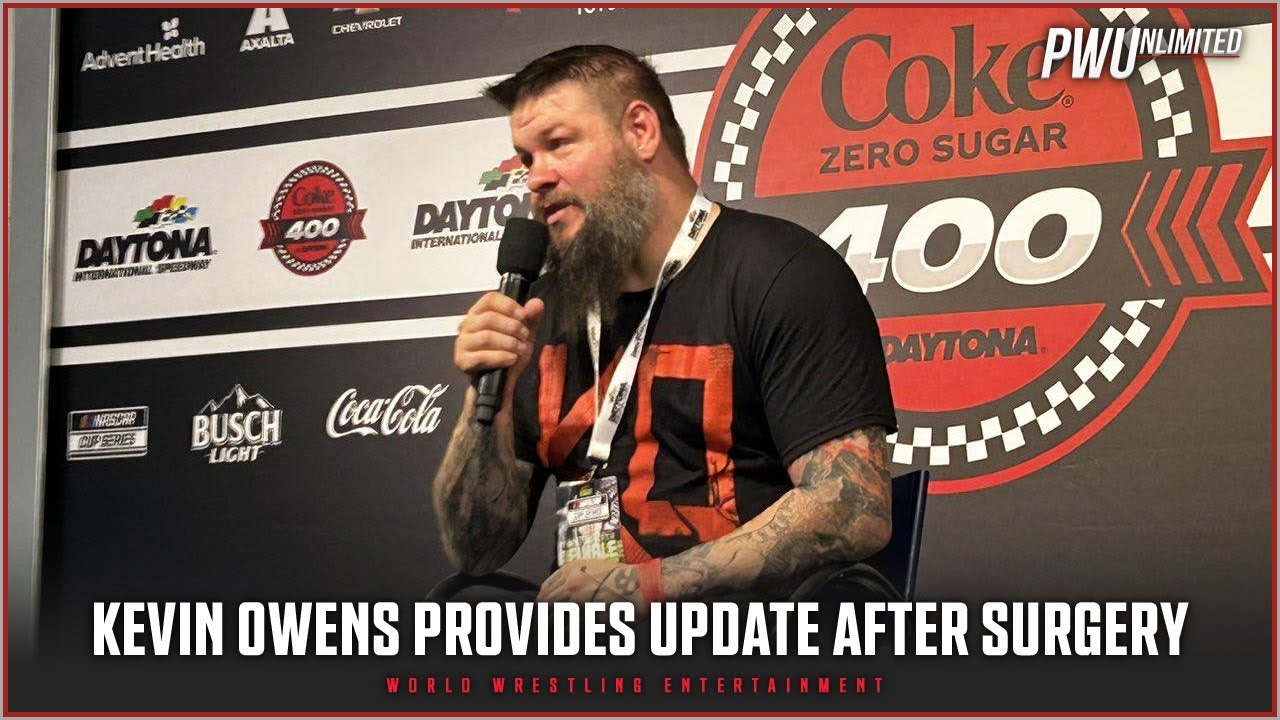 Kevin Owens Provides Update Following Neck Surgery - YouTube