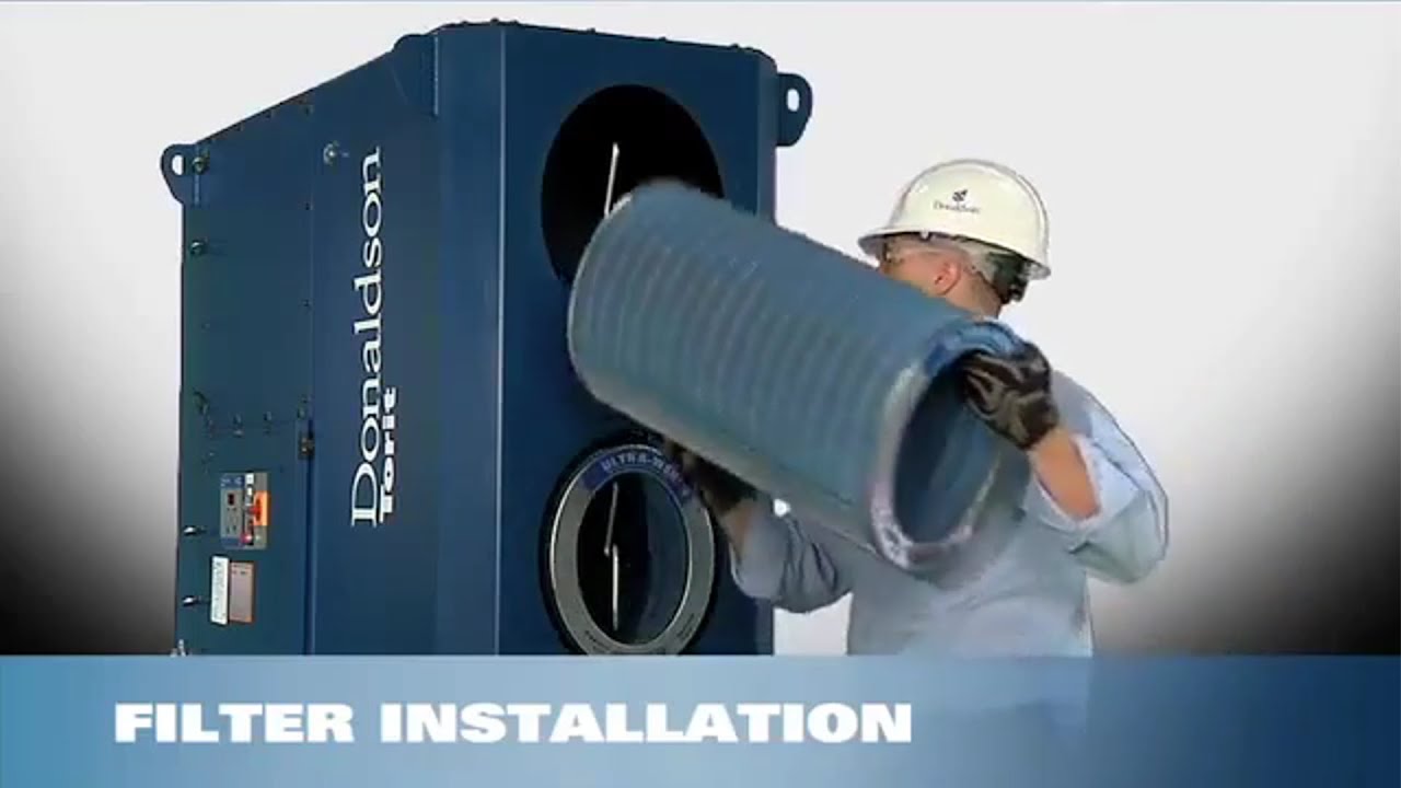 Donaldson Torit DFO - Downflo Oval Dust Collector Filter Changeout ...