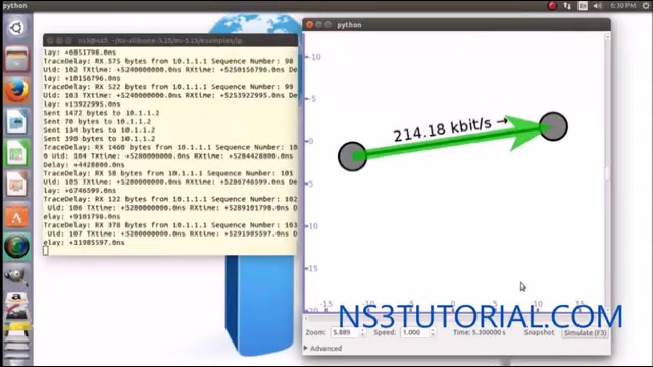 Internet Protocol Projects Using NS3 Simulator - YouTube