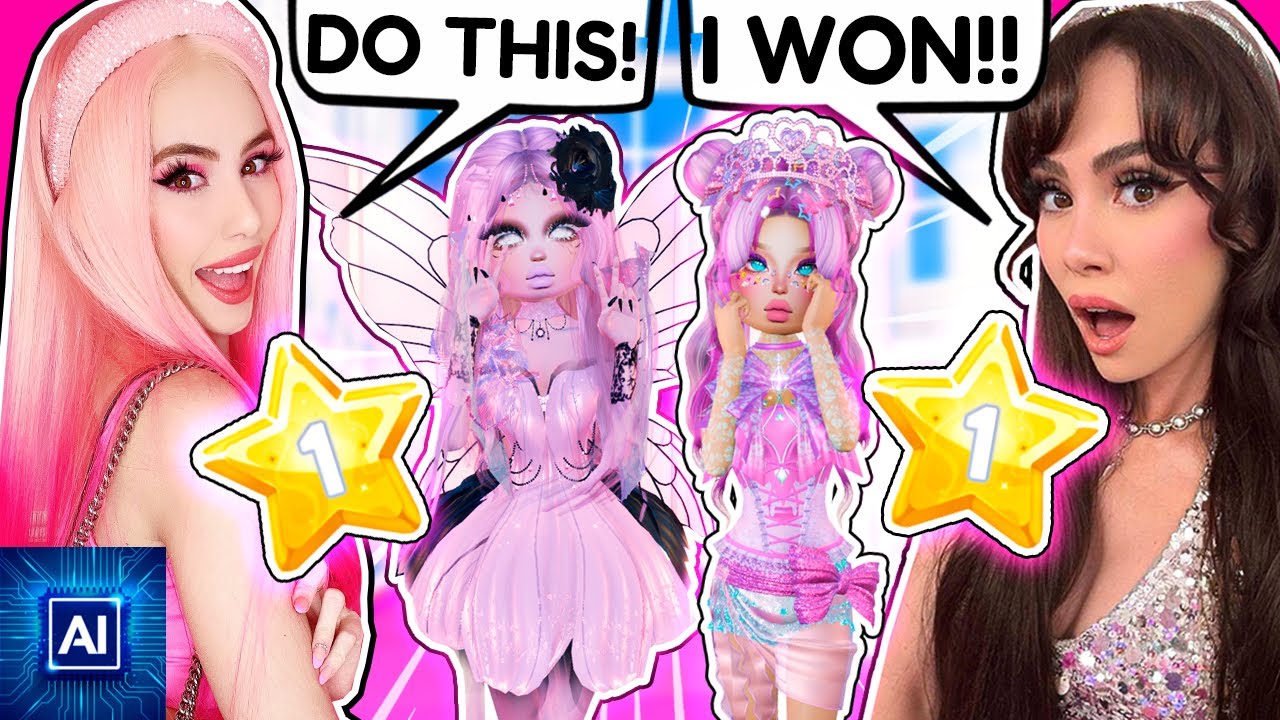 My CHARACTER A.I. Tells Me HOW TO WIN In Dress To Impress - YouTube