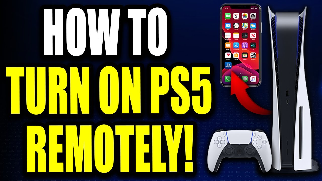 How to Turn On PS5 From App using Phone! (100% Works on iPhone, iPad ...