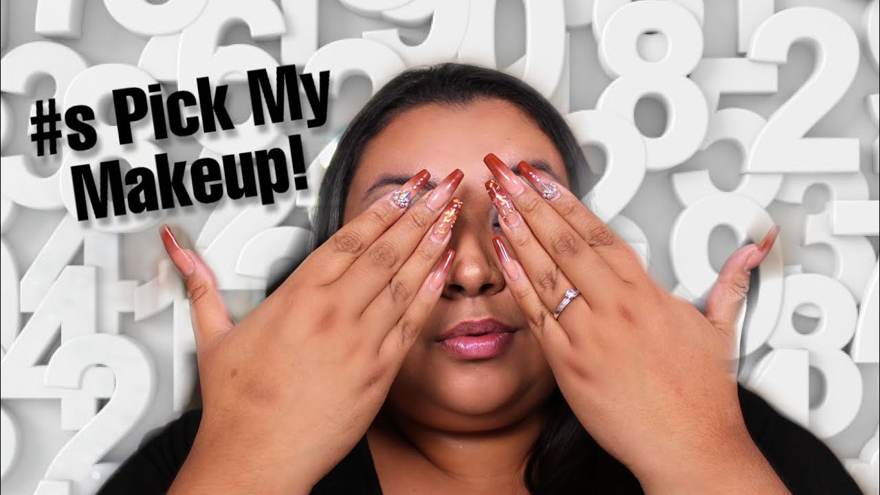 Random Numbers Pick My Makeup - YouTube